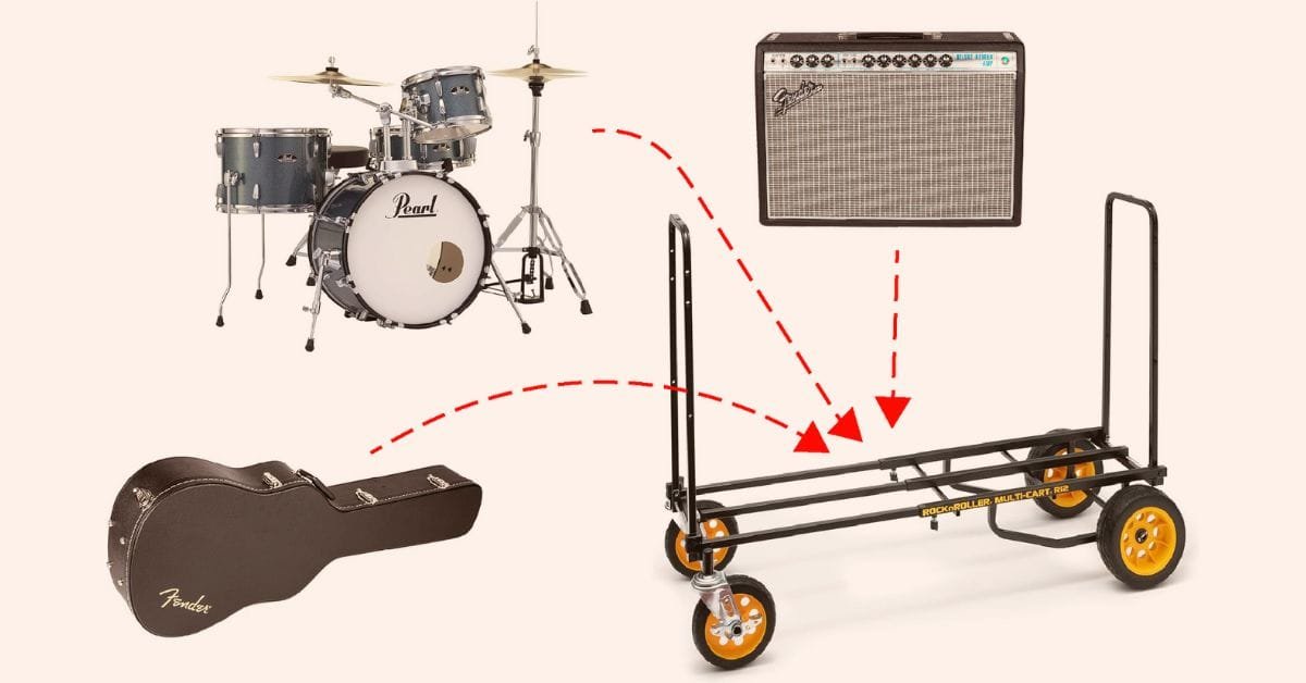 Best Carts for Musicians - Easy Music Gig