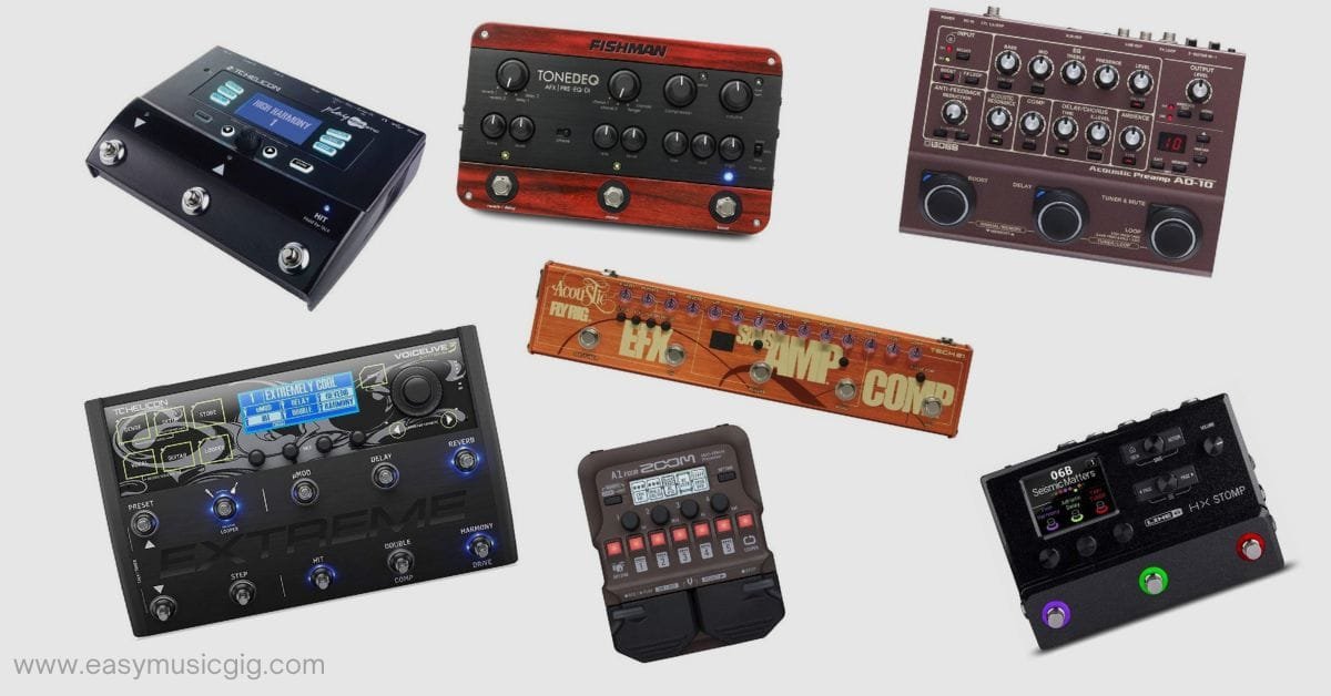 best multi effects pedals for acoustic guitar: stress free strumming ...